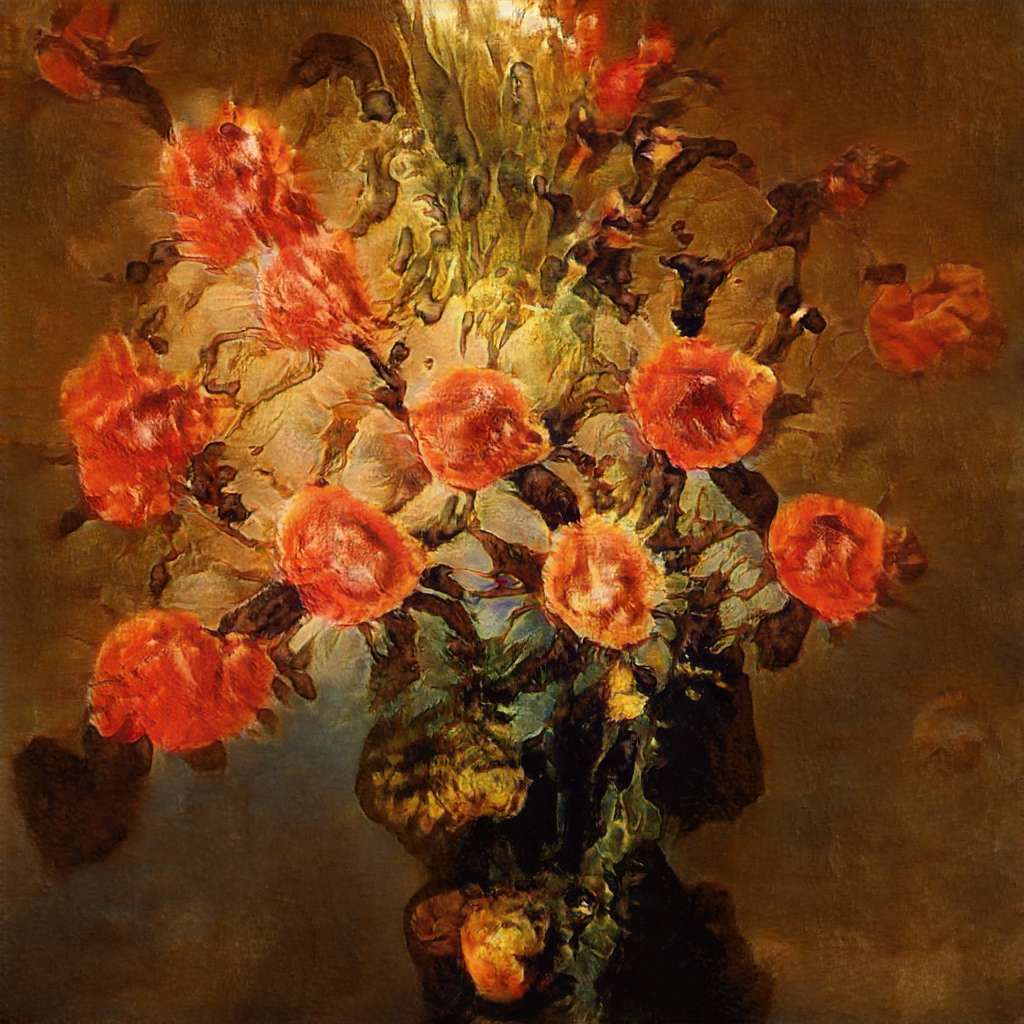 Intimidating Flowers – ART AI