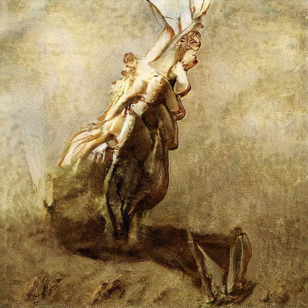 Falling Flagpole – ART AI